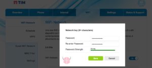 Come modificare password wifi di TIM (Telecom Italia) - WordSmart.it