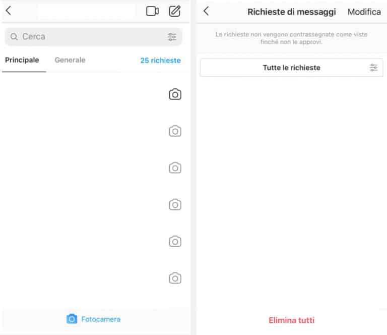 Richieste di messaggi Instagram: cosa sono e come vederle - Wordsmart.it