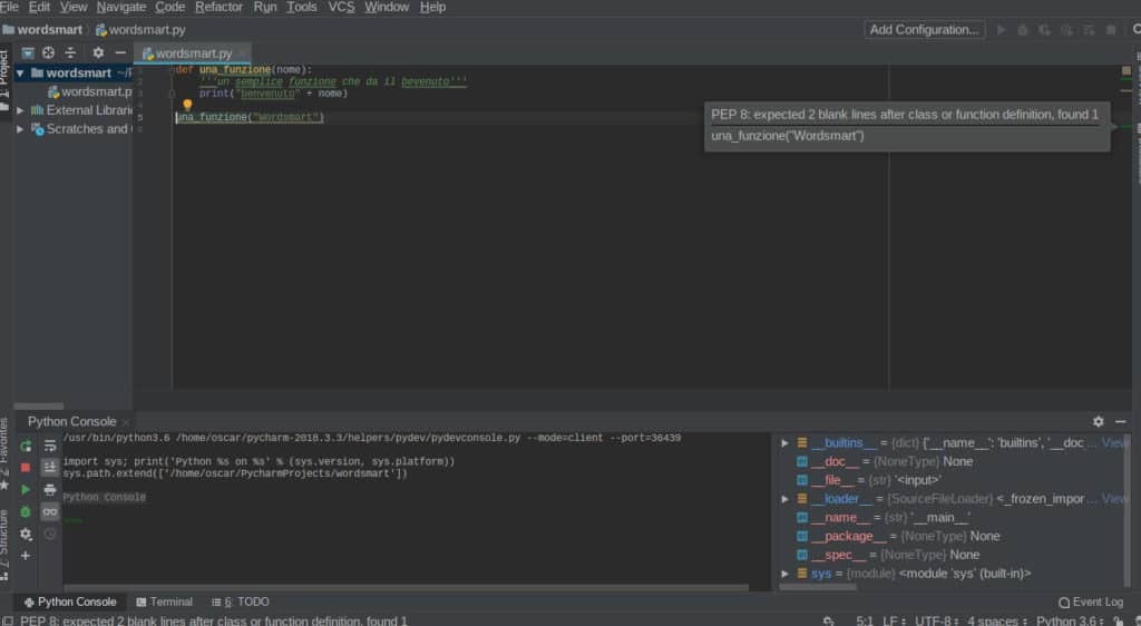 Programmi per programmare in Python - Wordsmart.it